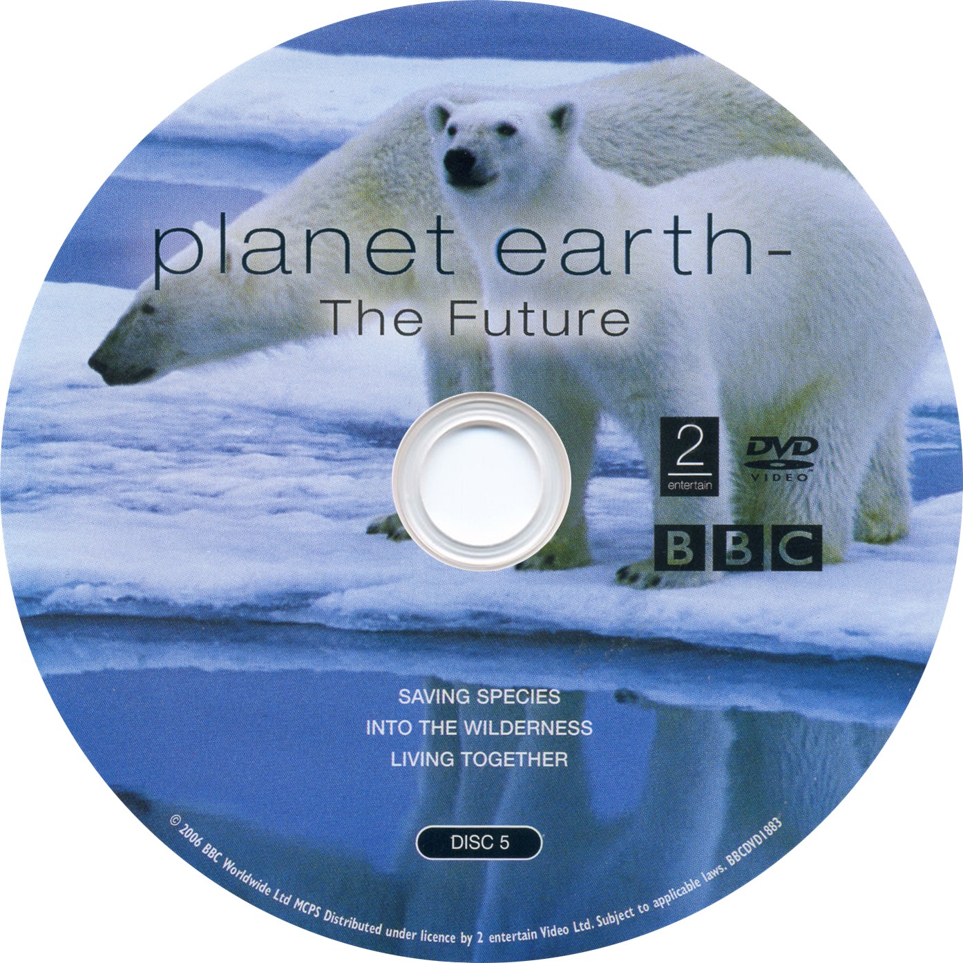 HD 3D BLURAY: PLANET EARTH FULL SET DVD COLLECTION.( 5 DVD)